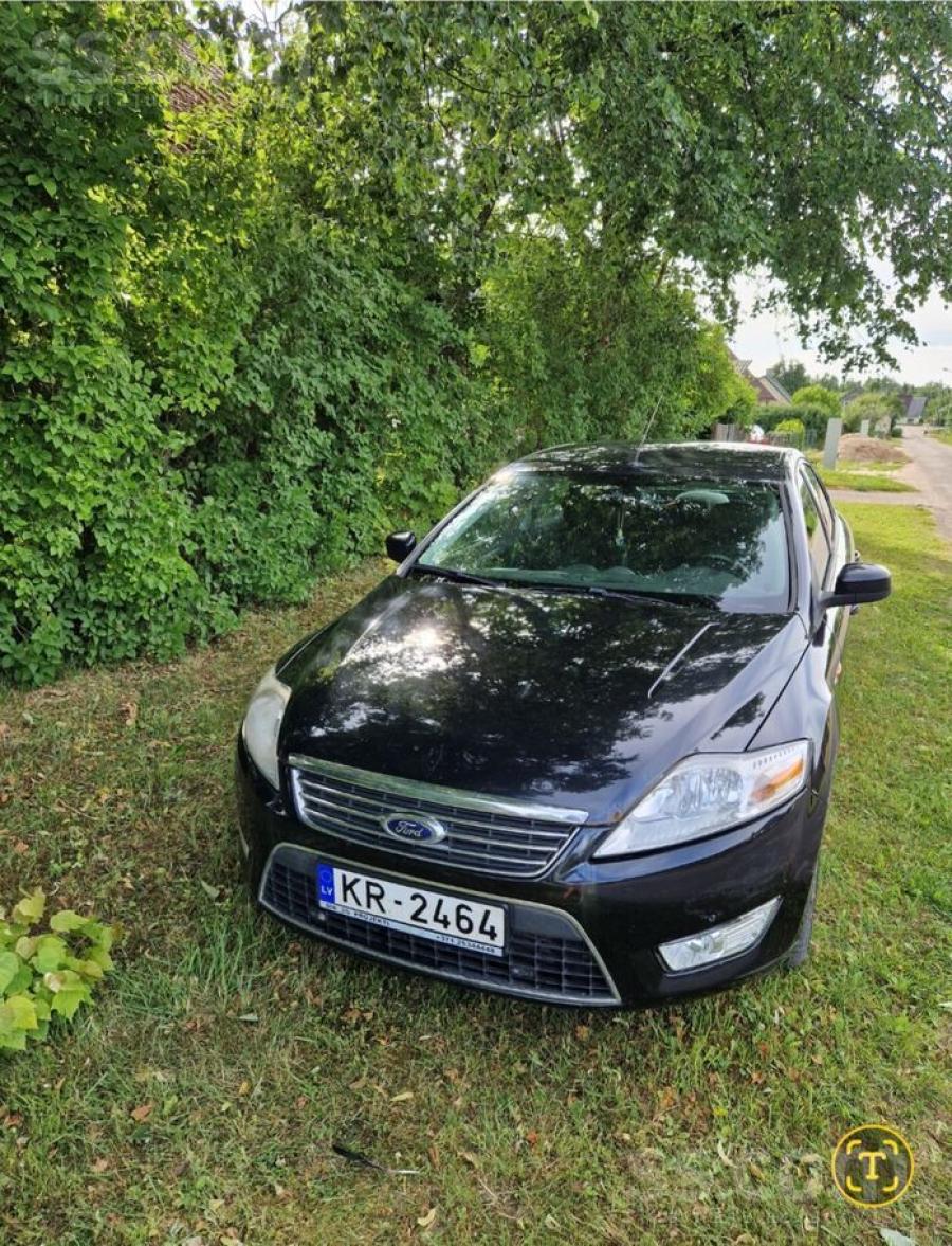 Black Ford Mondeo 2010 in Riga, with an engine capacity of 2.00 L and mileage of 372 thousand km for 2300 €, photo 1 on AUTOMOTO.COM.LV