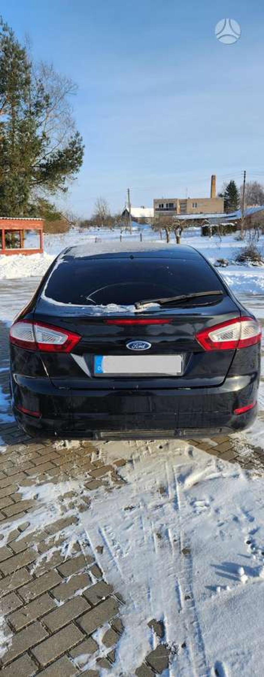 Black Ford Mondeo 2011 in Birzai, with an engine capacity of 2.00 L and mileage of 268 thousand km for 3399 €, photo 4 on AUTOMOTO.COM.LV