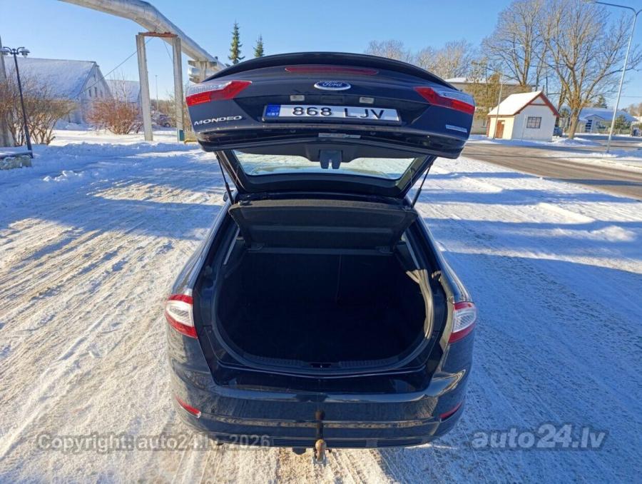 Black Ford Mondeo 2012 in Paide, with an engine capacity of 1.60 L and mileage of 209 thousand km for 5490 €, photo 7 on AUTOMOTO.COM.LV