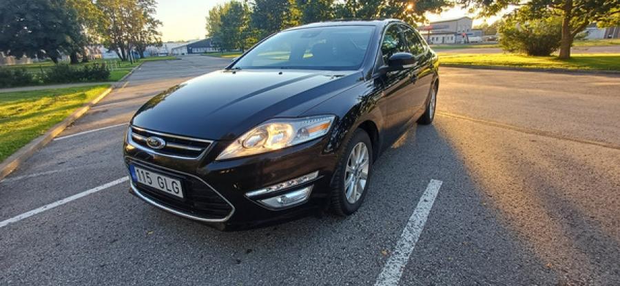 Black Ford Mondeo 2012 in Viljandi, with an engine capacity of 2.00 L and mileage of 194 thousand km for 4999 €, photo 3 on AUTOMOTO.COM.LV