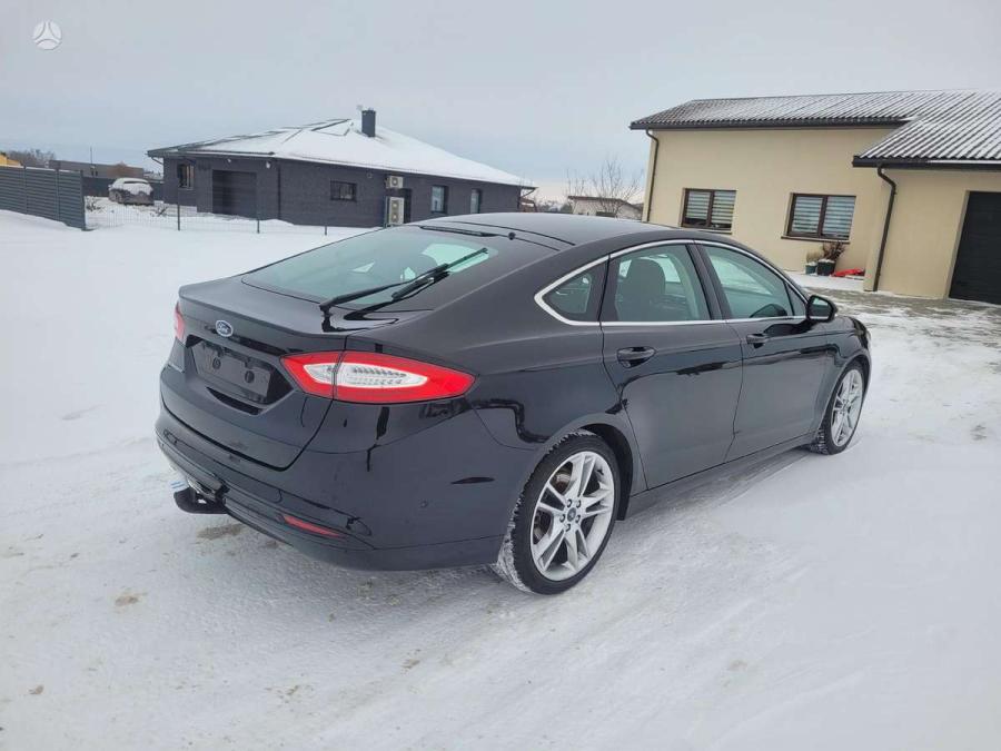 Melns Ford Mondeo 2015 Raseiniai, ar dzinēja tilpumu 2.00 L un nobraukumu 263 tūkst. km par 6850 €, foto 6 vietnē AUTOMOTO.COM.LV