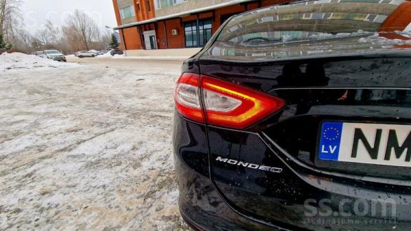 Black Ford Mondeo 2015 in Riga, with an engine capacity of 1.50 L and mileage of 165 thousand km for 6590 €, photo 8 on AUTOMOTO.COM.LV