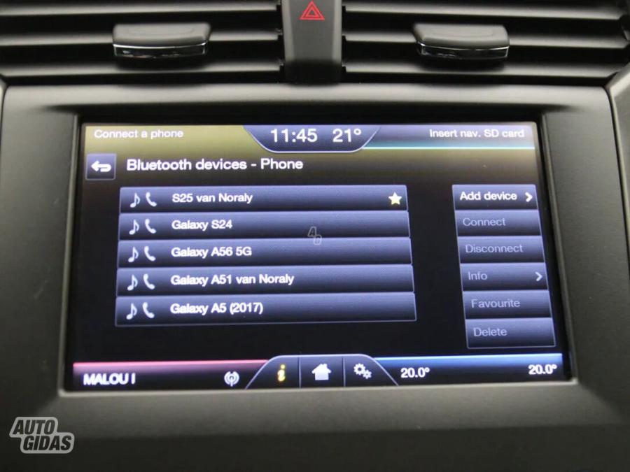 Black Ford Mondeo 2015 in Vilnius, with an engine capacity of 1.50 L and mileage of 181 thousand km for 8499 €, photo 24 on AUTOMOTO.COM.LV