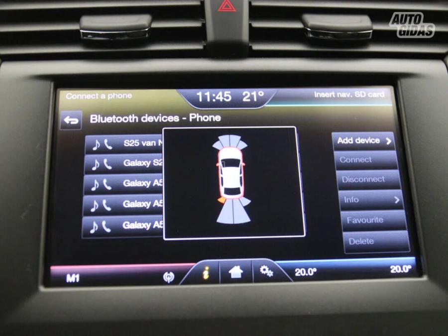 Black Ford Mondeo 2015 in Vilnius, with an engine capacity of 1.50 L and mileage of 181 thousand km for 8499 €, photo 25 on AUTOMOTO.COM.LV