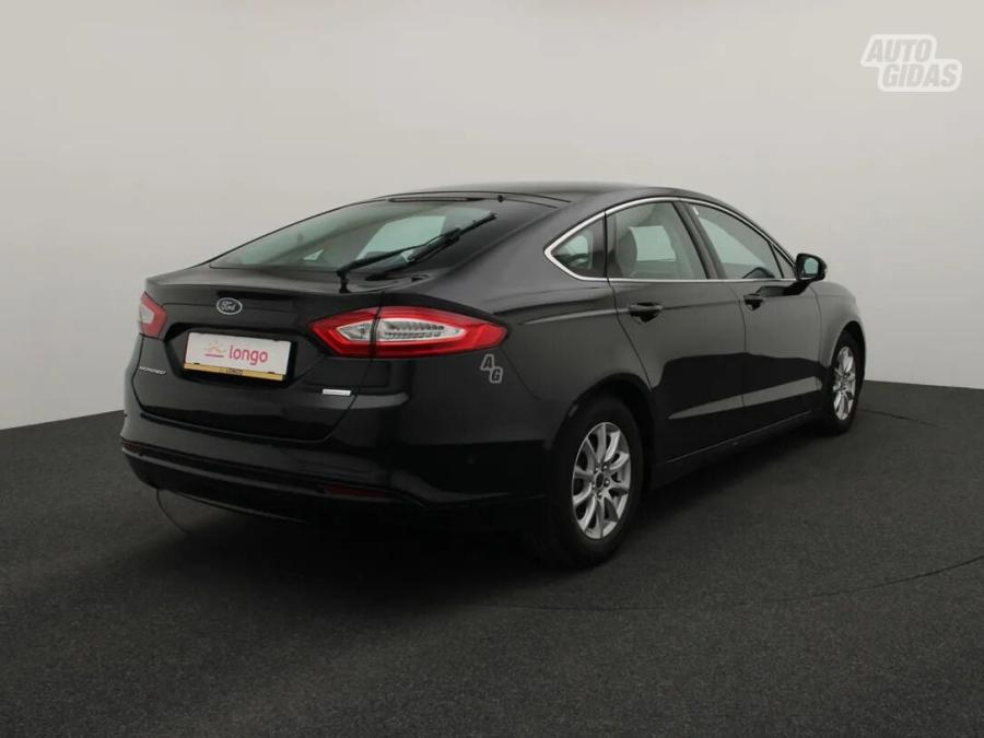 Black Ford Mondeo 2016 in Vilnius, with an engine capacity of 1.50 L and mileage of 133 thousand km for 10399 €, photo 9 on AUTOMOTO.COM.LV