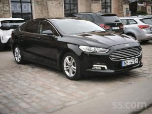 Black Ford Mondeo 2017 in Riga, with an engine capacity of 2.00 L and mileage of 253 thousand km for 7700 €, photo 4 on AUTOMOTO.COM.LV