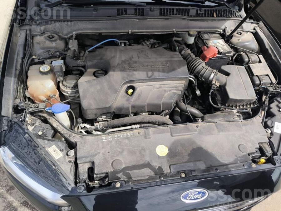 Black Ford Mondeo 2017 in Riga, with an engine capacity of 2.00 L and mileage of 253 thousand km for 7700 €, photo 15 on AUTOMOTO.COM.LV