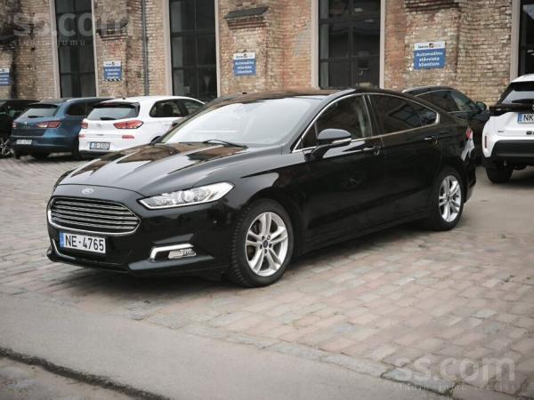 Black Ford Mondeo 2017 in Riga, with an engine capacity of 2.00 L and mileage of 253 thousand km for 7800 €, photo 1 on AUTOMOTO.COM.LV