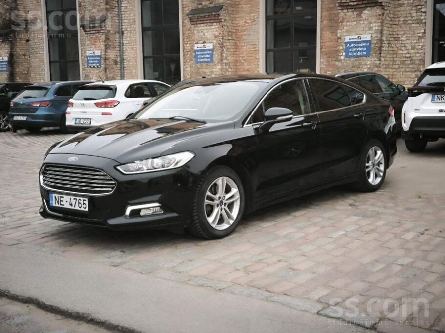Black Ford Mondeo 2017 in Riga, with an engine capacity of 2.00 L and mileage of 253 thousand km for 7800 €, photo 1 on AUTOMOTO.COM.LV