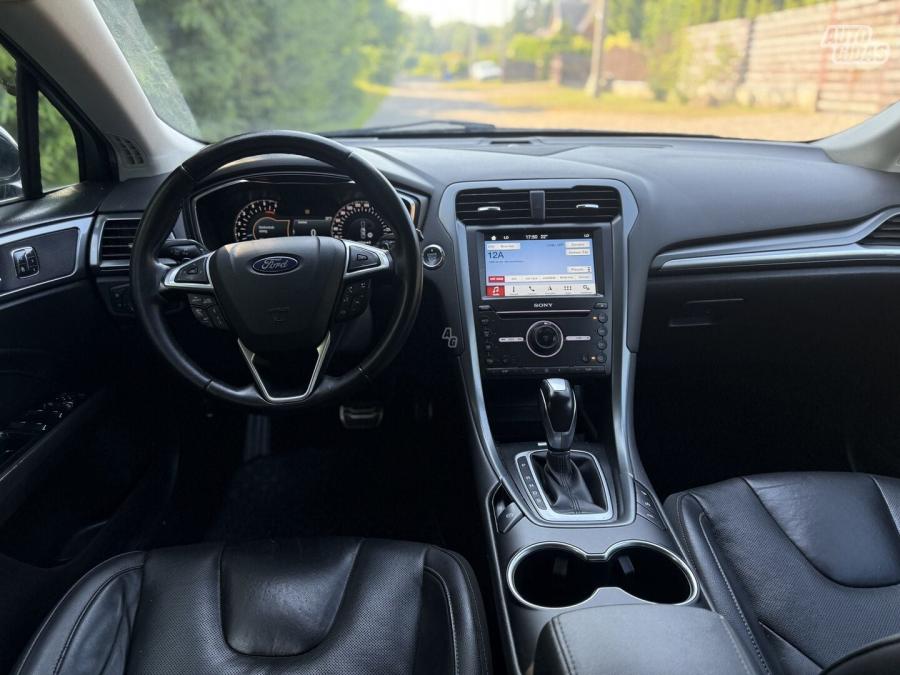 Melns Ford Mondeo 2017 Utena, ar dzinēja tilpumu 2.00 L un nobraukumu 246 tūkst. km par 8850 €, foto 11 vietnē AUTOMOTO.COM.LV