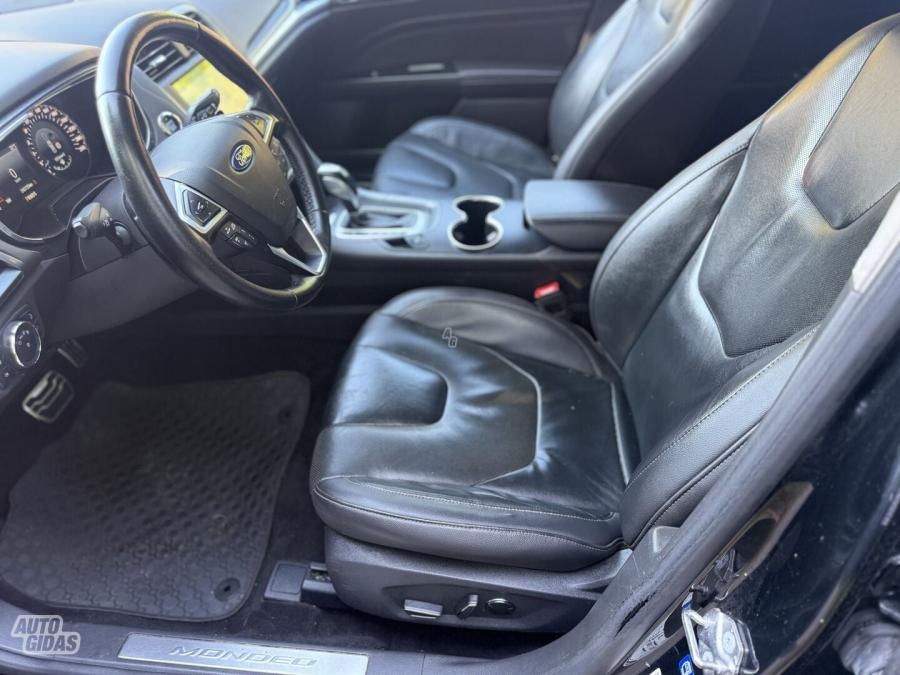 Melns Ford Mondeo 2017 Utena, ar dzinēja tilpumu 2.00 L un nobraukumu 246 tūkst. km par 8850 €, foto 12 vietnē AUTOMOTO.COM.LV