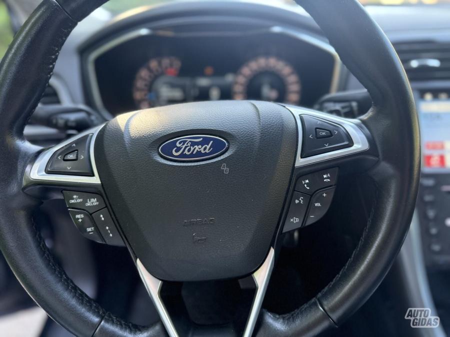 Melns Ford Mondeo 2017 Utena, ar dzinēja tilpumu 2.00 L un nobraukumu 246 tūkst. km par 8850 €, foto 15 vietnē AUTOMOTO.COM.LV