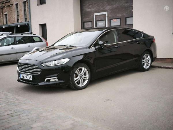 Black Ford Mondeo 2017 in Riga, with an engine capacity of 2.00 L and mileage of 253 thousand km for 7700 €, photo 1 on AUTOMOTO.COM.LV