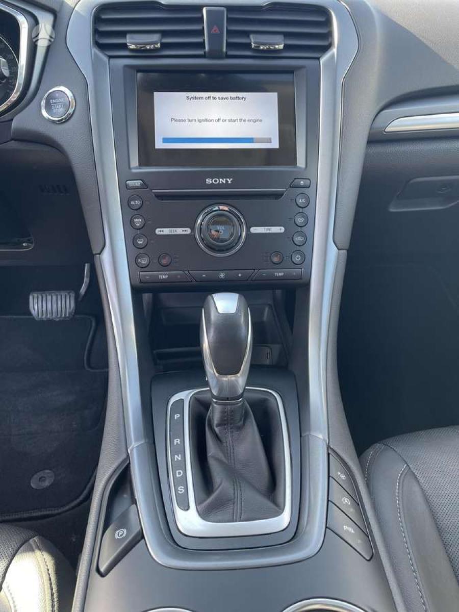 Black Ford Mondeo 2017 in Vilnius, with an engine capacity of 2.00 L and mileage of 253 thousand km for 7750 €, photo 14 on AUTOMOTO.COM.LV