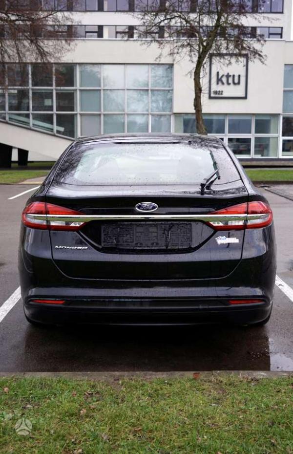 Black Ford Mondeo 2019 in Kaunas, with an engine capacity of 1.50 L and mileage of 30 thousand km for 12450 €, photo 4 on AUTOMOTO.COM.LV