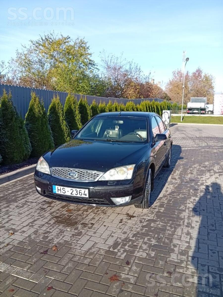 Melns Ford Mondeo 2004 Ludza, ar dzinēja tilpumu 2.00 L un nobraukumu 412 tūkst. km par 1000 €, foto 1 vietnē AUTOMOTO.COM.LV