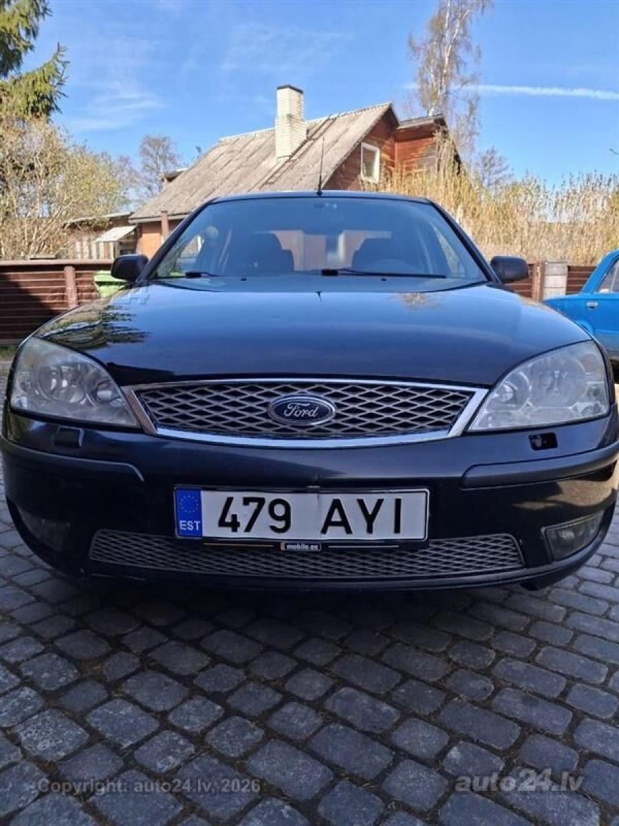 Black Ford Mondeo 2007 in Tallinn, with an engine capacity of 1.80 L and mileage of 188 thousand km for 1400 €, photo 1 on AUTOMOTO.COM.LV