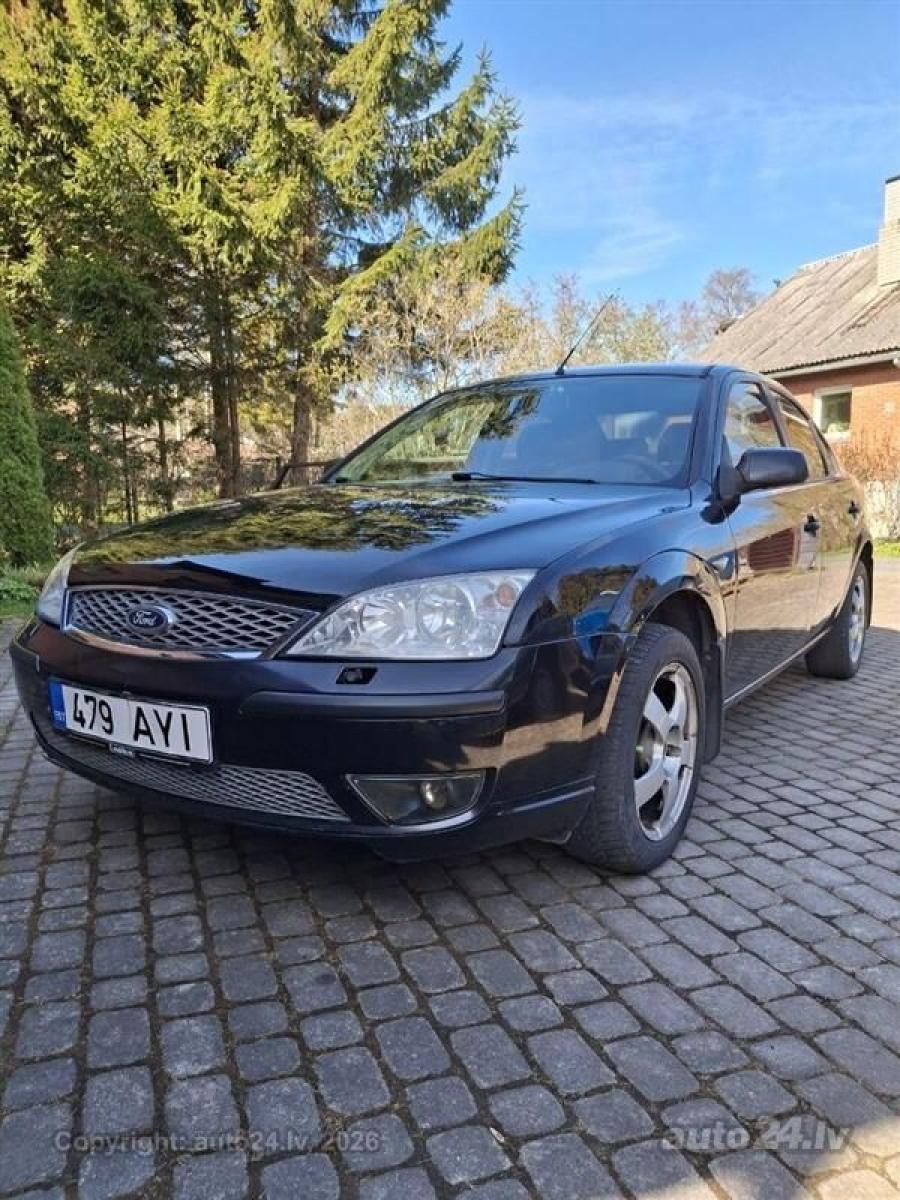 Black Ford Mondeo 2007 in Tallinn, with an engine capacity of 1.80 L and mileage of 188 thousand km for 1400 €, photo 3 on AUTOMOTO.COM.LV