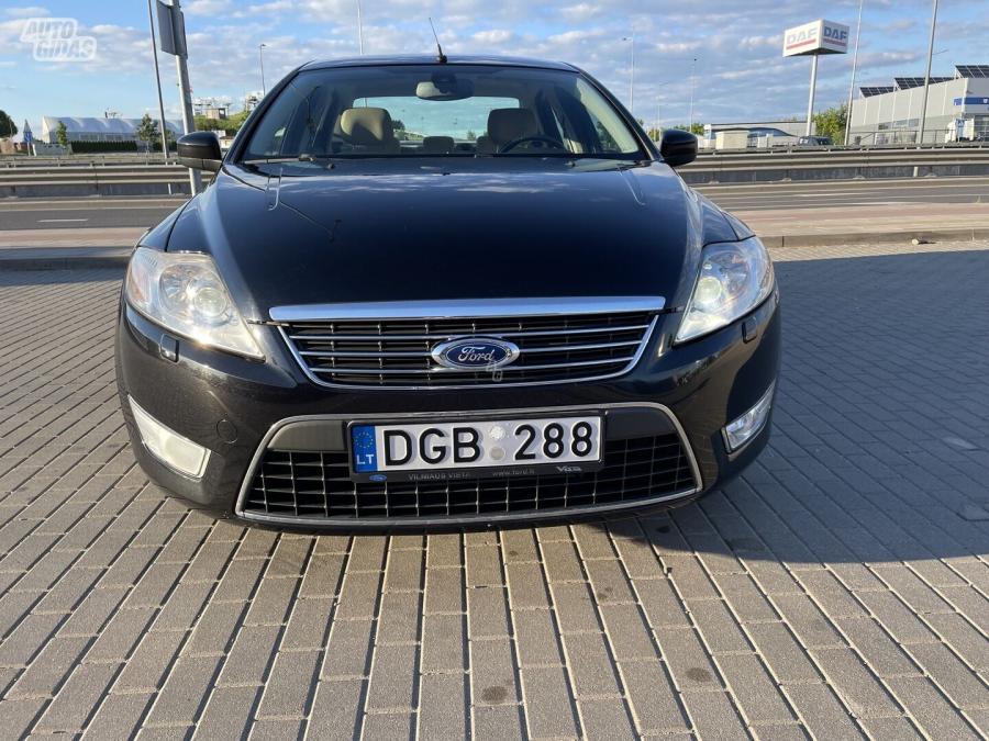 Black Ford Mondeo 2007 in Vilnius, with an engine capacity of 2.00 L and mileage of 113 thousand km for 2239 €, photo 4 on AUTOMOTO.COM.LV