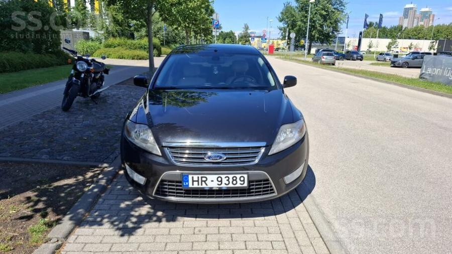 Melns Ford Mondeo 2007 Rīga, ar dzinēja tilpumu 2.00 L un nobraukumu 250 tūkst. km par 2600 €, foto 8 vietnē AUTOMOTO.COM.LV
