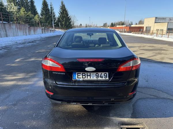 Black Ford Mondeo 2008 in Anyksciai, with an engine capacity of 2.00 L and mileage of 230 thousand km for 2600 €, photo 4 on AUTOMOTO.COM.LV