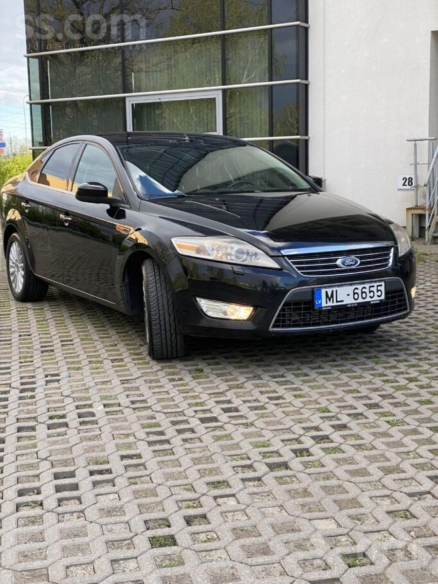 Black Ford Mondeo 2008 in Riga, with an engine capacity of 2.00 L and mileage of 310 thousand km for 3350 €, photo 3 on AUTOMOTO.COM.LV