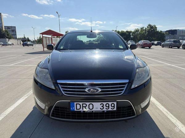 Black Ford Mondeo 2008 in Vilnius, with an engine capacity of 1.75 L and mileage of 334 thousand km for 2200 €, photo 10 on AUTOMOTO.COM.LV