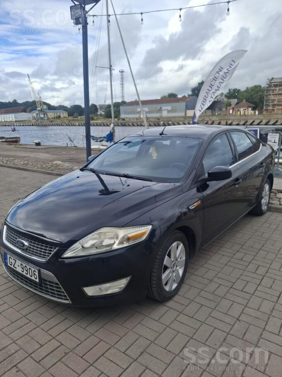Black Ford Mondeo 2008 in Liepaja, with an engine capacity of 2.00 L and mileage of 175 thousand km for 2050 €, photo 1 on AUTOMOTO.COM.LV