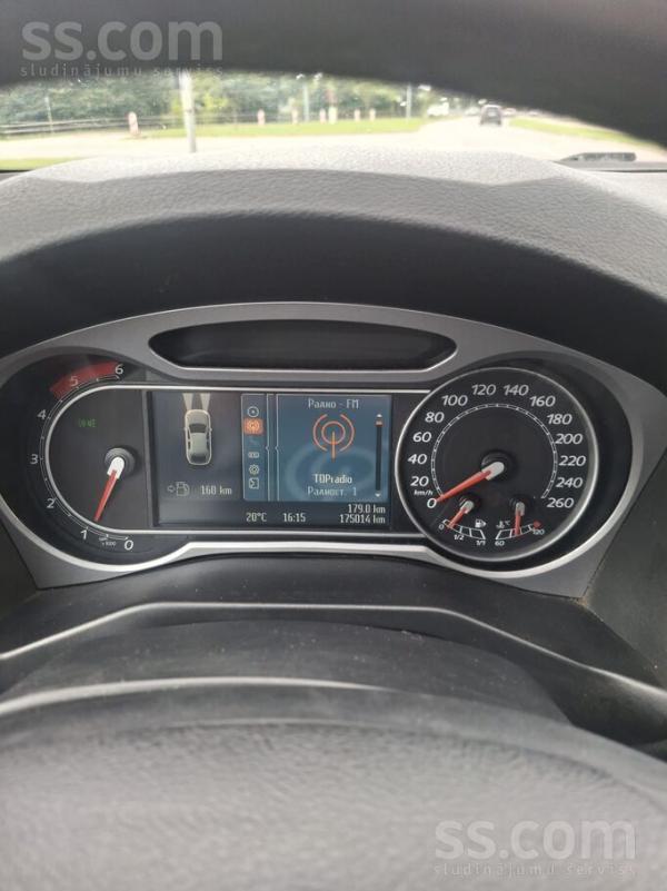 Melns Ford Mondeo 2008 Liepāja, ar dzinēja tilpumu 2.00 L un nobraukumu 175 tūkst. km par 2050 €, foto 10 vietnē AUTOMOTO.COM.LV