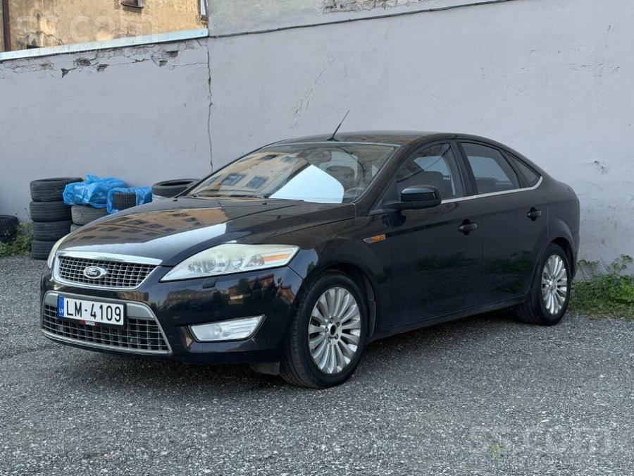 Black Ford Mondeo 2009 in Riga, with an engine capacity of 2.00 L and mileage of 299 thousand km for 1990 €, photo 3 on AUTOMOTO.COM.LV