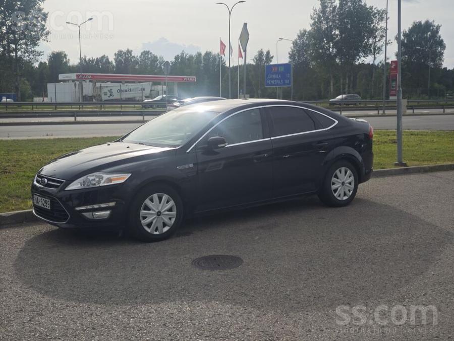 Black Ford Mondeo 2012 in Riga, with an engine capacity of 1.60 L and mileage of 265 thousand km for 4550 €, photo 1 on AUTOMOTO.COM.LV