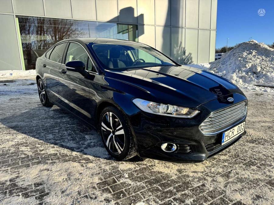 Melns Ford Mondeo 2015 Klaipėda, ar dzinēja tilpumu 2.00 L un nobraukumu 179 tūkst. km par 7800 €, foto 2 vietnē AUTOMOTO.COM.LV
