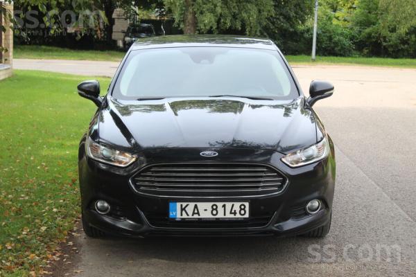 Black Ford Mondeo 2015 in Riga, with an engine capacity of 2.00 L and mileage of 245 thousand km for 3850 €, photo 5 on AUTOMOTO.COM.LV