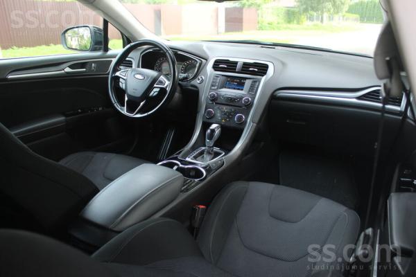 Black Ford Mondeo 2015 in Riga, with an engine capacity of 2.00 L and mileage of 245 thousand km for 3850 €, photo 7 on AUTOMOTO.COM.LV
