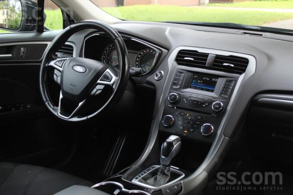Black Ford Mondeo 2015 in Riga, with an engine capacity of 2.00 L and mileage of 245 thousand km for 3850 €, photo 8 on AUTOMOTO.COM.LV