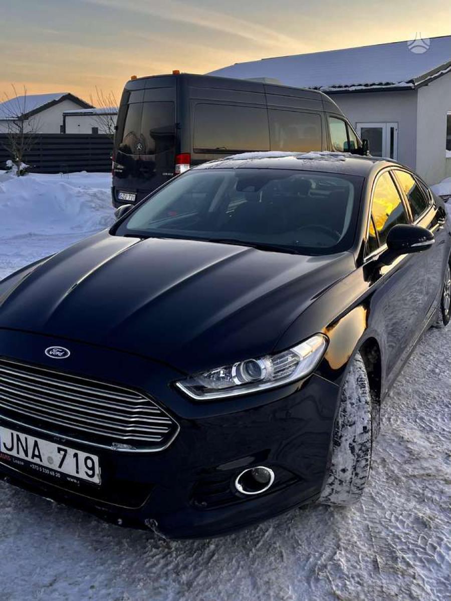 Melns Ford Mondeo 2016 Klaipėda, ar dzinēja tilpumu 2.00 L un nobraukumu 162 tūkst. km par 9300 €, foto 4 vietnē AUTOMOTO.COM.LV