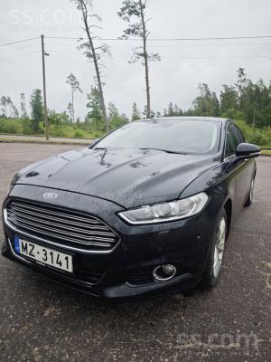 Melns Ford Mondeo 2016 Cēsis, ar dzinēja tilpumu 2.00 L un nobraukumu 344 tūkst. km par 5000 €, foto  vietnē AUTOMOTO.COM.LV
