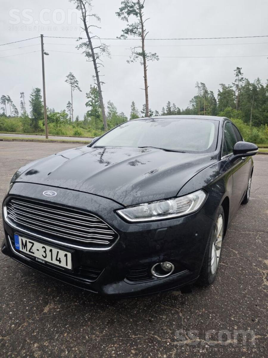 Melns Ford Mondeo 2016 Cēsis, ar dzinēja tilpumu 2.00 L un nobraukumu 344 tūkst. km par 5000 €, foto 1 vietnē AUTOMOTO.COM.LV