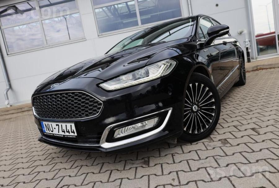 Black Ford Mondeo 2017 in Riga, with an engine capacity of 2.00 L and mileage of 0 thousand km for 7995 €, photo 3 on AUTOMOTO.COM.LV
