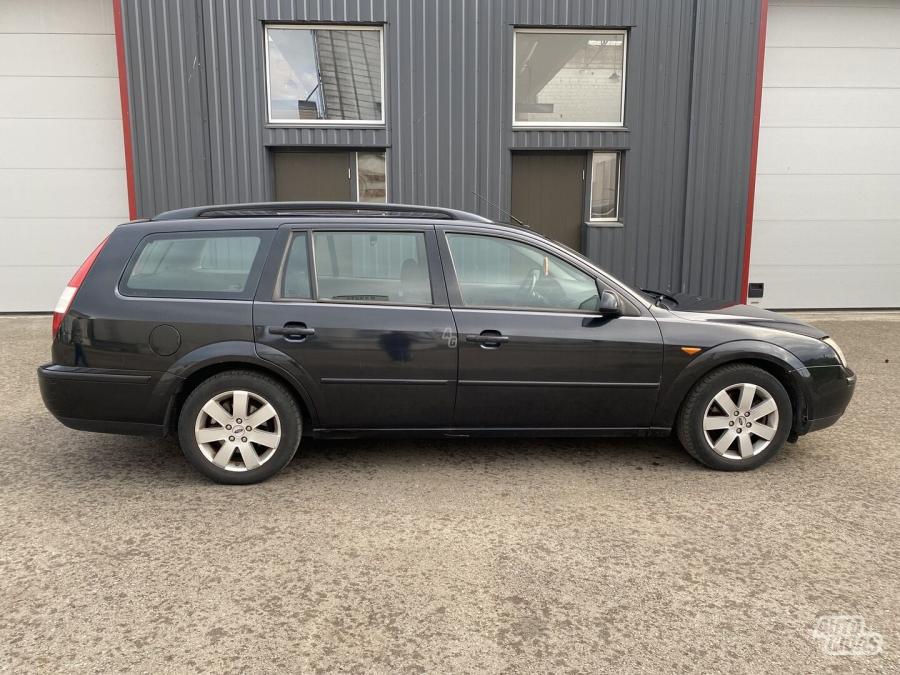 Black Ford Mondeo 2003 in Alytus, with an engine capacity of 2.00 L and mileage of 313 thousand km for 950 €, photo 10 on AUTOMOTO.COM.LV