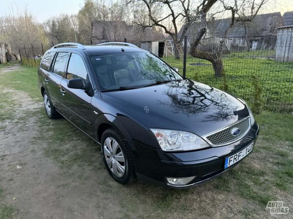 Black Ford Mondeo 2005 in Anyksciai, with an engine capacity of 2.00 L and mileage of 211 thousand km for 1599 €, photo 1 on AUTOMOTO.COM.LV