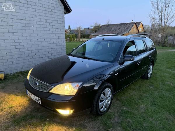 Black Ford Mondeo 2005 in Anyksciai, with an engine capacity of 2.00 L and mileage of 211 thousand km for 1599 €, photo 10 on AUTOMOTO.COM.LV