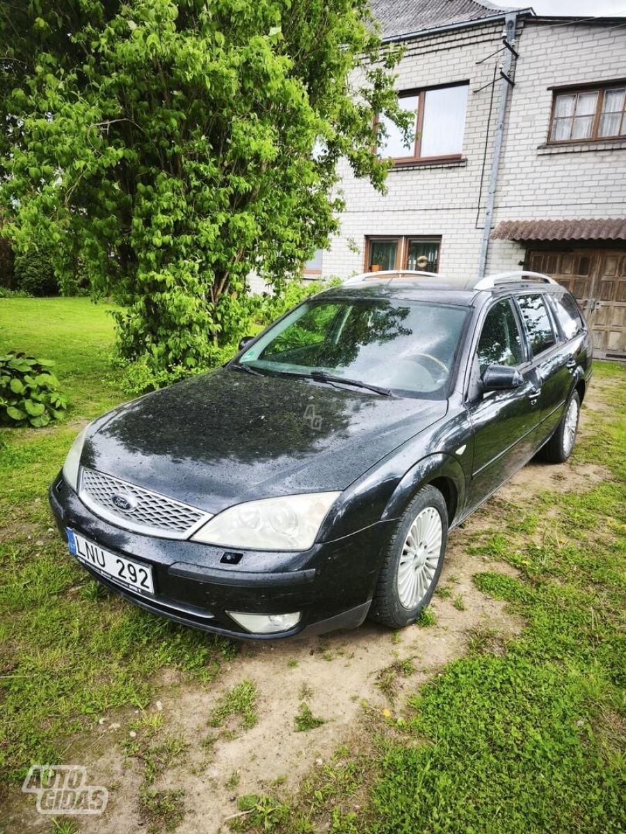Black Ford Mondeo 2005 in Kaunas, with an engine capacity of 2.00 L and mileage of 250 thousand km for 499 €, photo 1 on AUTOMOTO.COM.LV