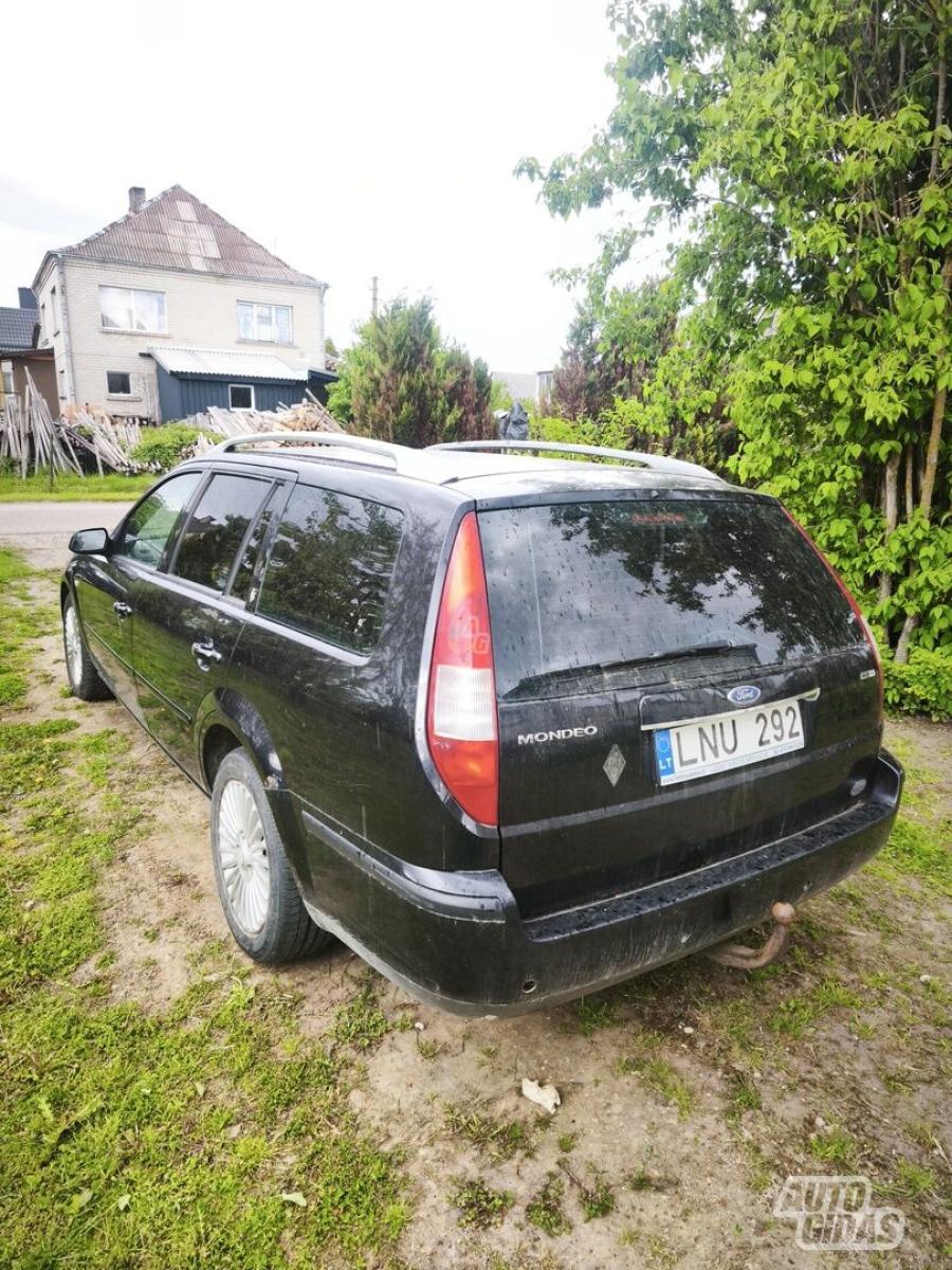 Black Ford Mondeo 2005 in Kaunas, with an engine capacity of 2.00 L and mileage of 250 thousand km for 499 €, photo 5 on AUTOMOTO.COM.LV