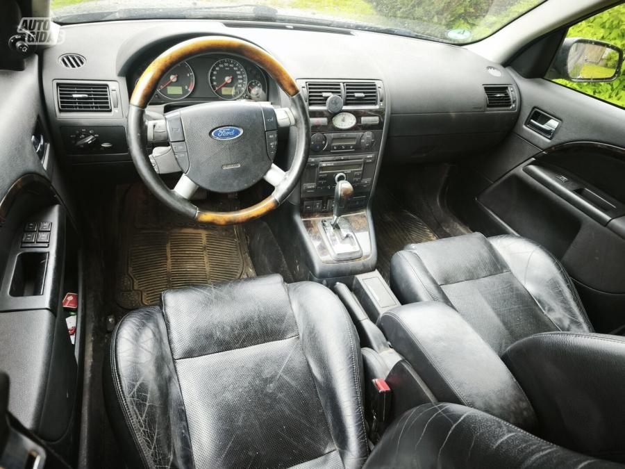 Black Ford Mondeo 2005 in Kaunas, with an engine capacity of 2.00 L and mileage of 250 thousand km for 499 €, photo 7 on AUTOMOTO.COM.LV