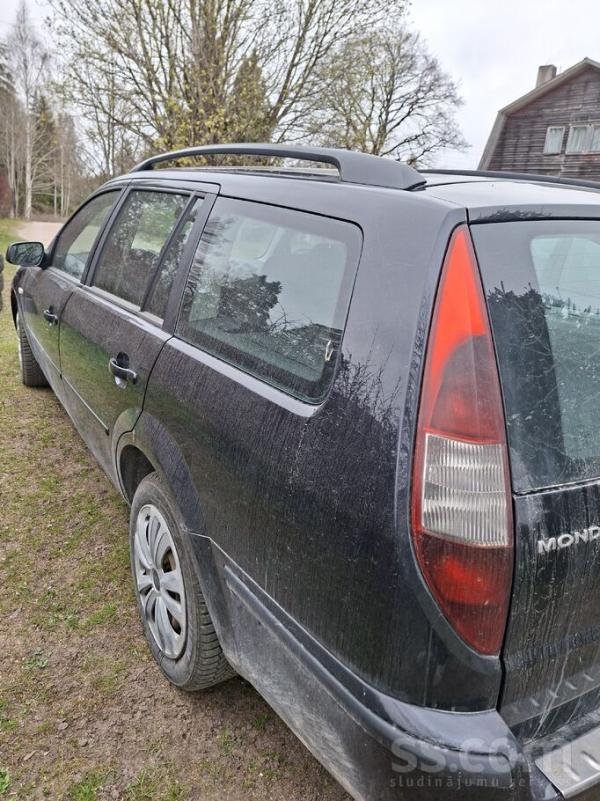 Melns Ford Mondeo 2005 Kuldīga, ar dzinēja tilpumu 2.00 L un nobraukumu 479 tūkst. km par 550 €, foto 2 vietnē AUTOMOTO.COM.LV