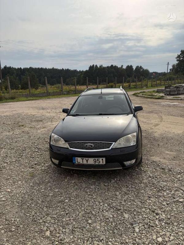 Black Ford Mondeo 2006 in Vilnius, with an engine capacity of 2.00 L and mileage of 402 thousand km for 700 €, photo 1 on AUTOMOTO.COM.LV