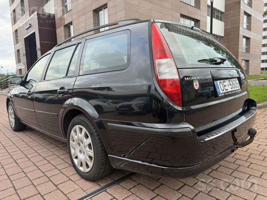 Black Ford Mondeo 2007 in Riga, with an engine capacity of 2.00 L and mileage of 0 thousand km for 2400 €, photo 6 on AUTOMOTO.COM.LV