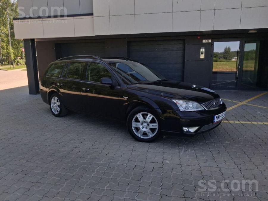 Black Ford Mondeo 2007 in Riga, with an engine capacity of 2.00 L and mileage of 188 thousand km for 1950 €, photo 17 on AUTOMOTO.COM.LV