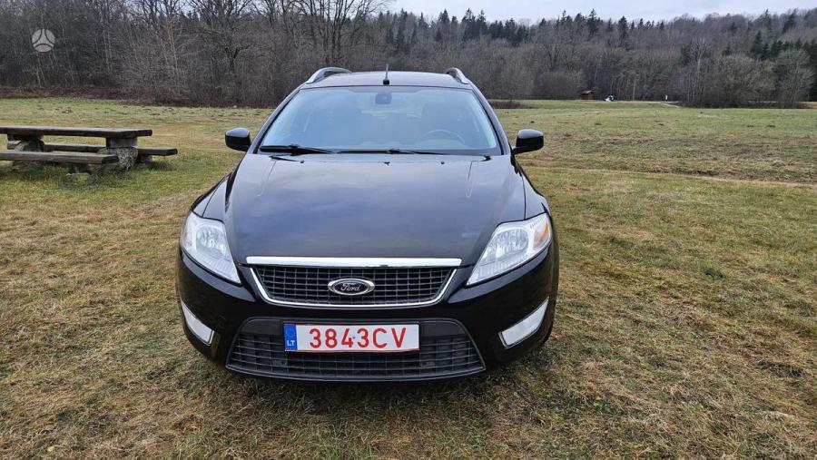 Black Ford Mondeo 2007 in Raseiniai, with an engine capacity of 2.00 L and mileage of 204 thousand km for 2550 €, photo 1 on AUTOMOTO.COM.LV